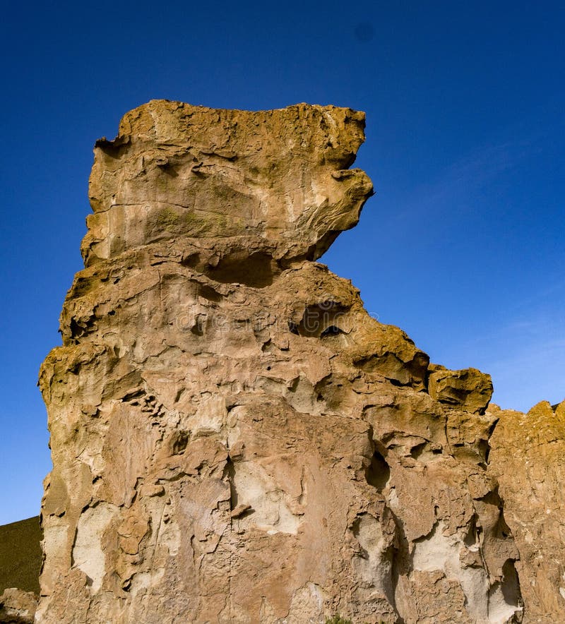 Rock Formations in Bolivia at 16,000 Feet Elevation, Carved by Constant ...