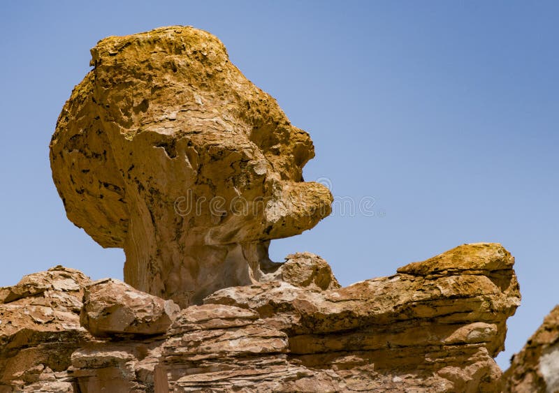Rock Formations in Bolivia at 16,000 Feet Elevation, Carved by Constant ...