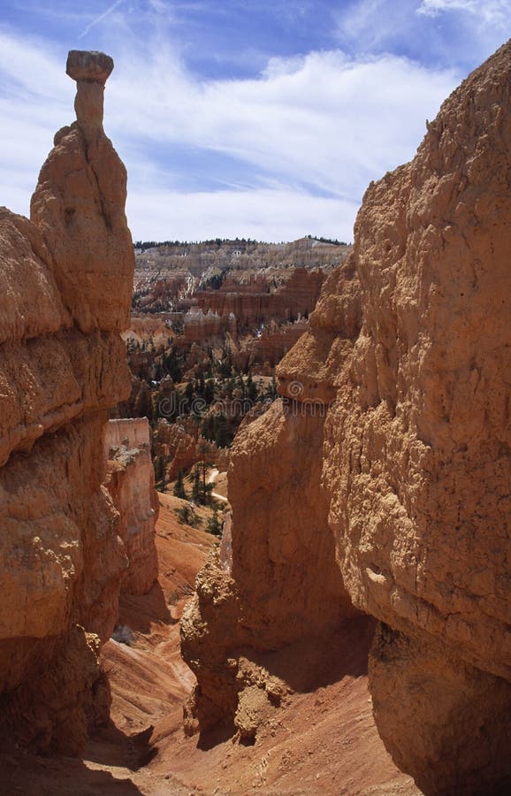 Rock Formations in Bryce Canyon Stock Image - Image of wilderness ...