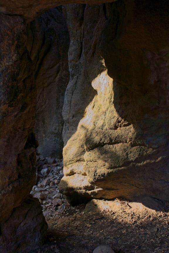 Rock Formations in Cave of Buffalo Park Stock Photo - Image of cave ...