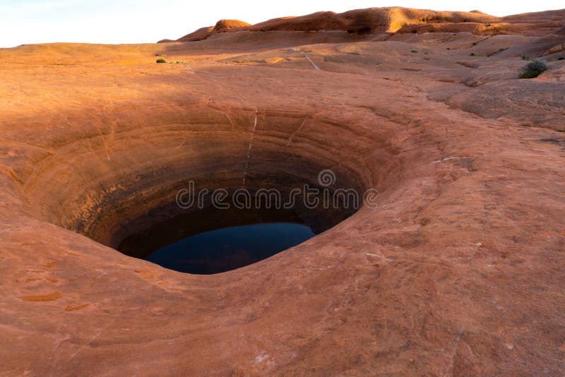 Rock Formations at Dance Hall Rock in Southern Utah Stock Image - Image ...