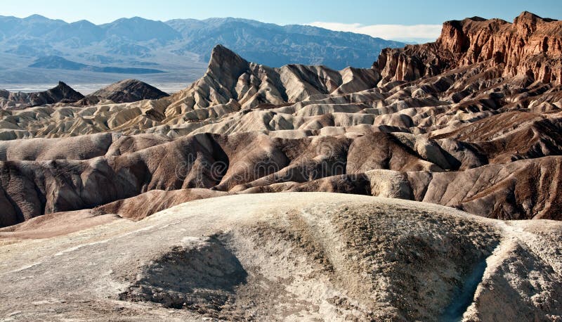 Rock Formations at Death Valley, Ca, Usa Stock Photo - Image of ...