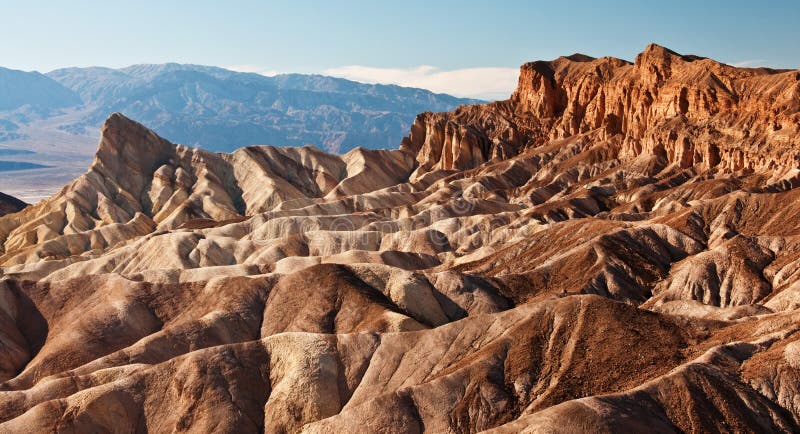 Rock Formations at Death Valley, Ca, Usa Stock Image - Image of america ...
