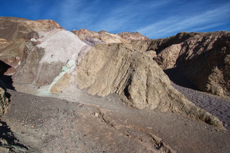 Rock Formations in Death Valley National Park Stock Photo - Image of ...