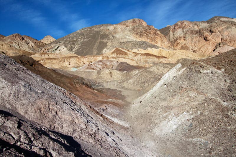Rock Formations in Death Valley National Park Stock Photo - Image of ...