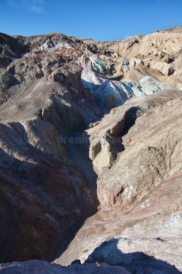 Rock Formations in Death Valley National Park Stock Photo - Image of ...