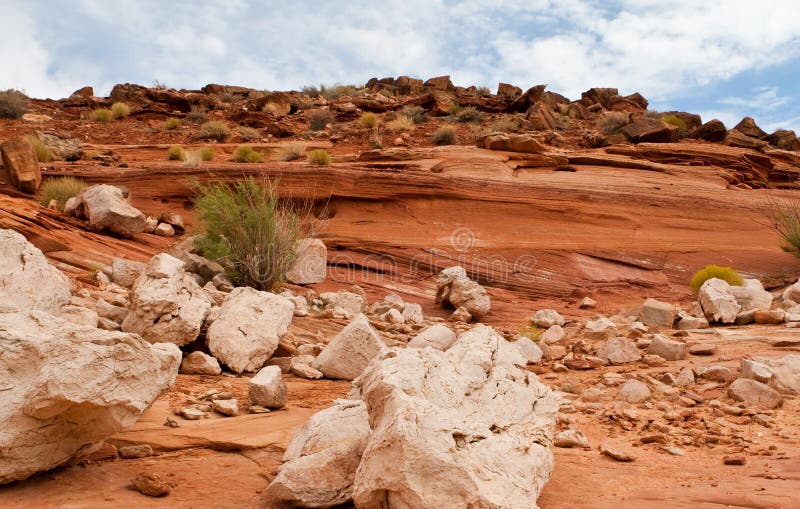 Rock Formations of the Desert Southwest Stock Photo - Image of area ...