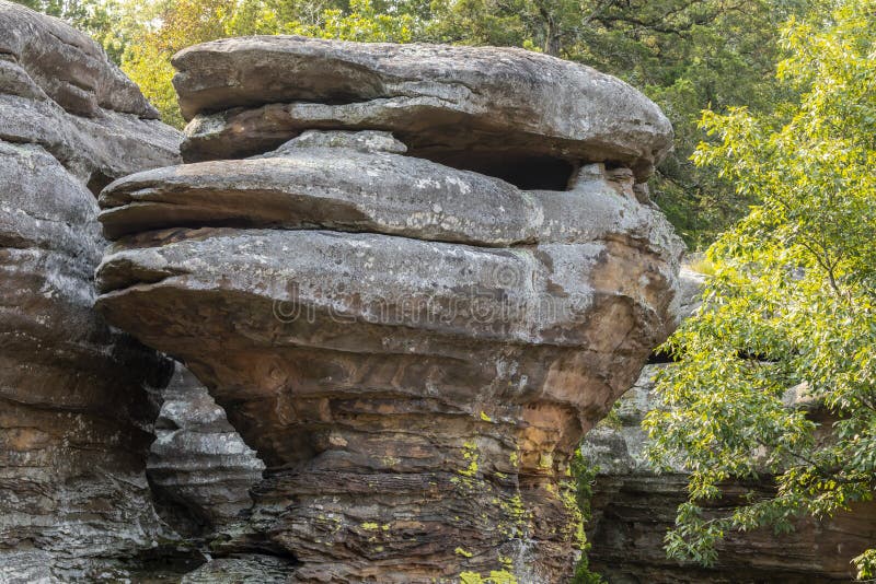 Rock Formation Scenic Landscape Stock Photo - Image of cliff, climb ...