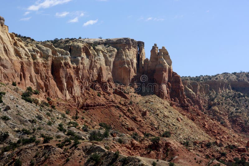 Rock Formations in New Mexico Stock Photo - Image of rock, sandstone ...