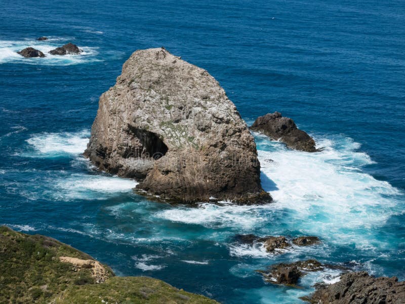 Rock Formations in the Ocean Stock Photo - Image of destination ...