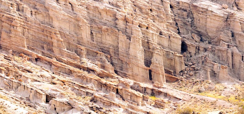 Rock Formations at Red Rock Canyon State Park Stock Image - Image of ...