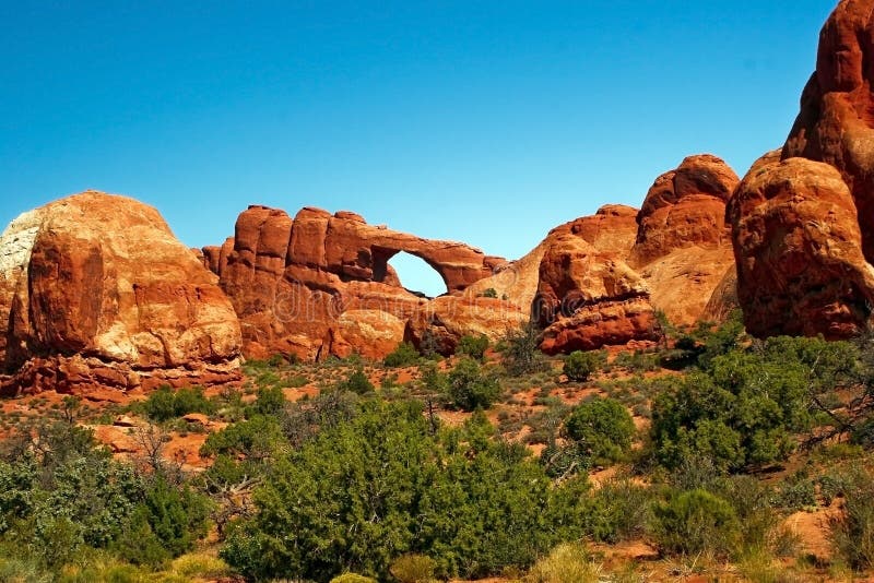 Rock formations utah stock image. Image of national, landscapes - 7249001