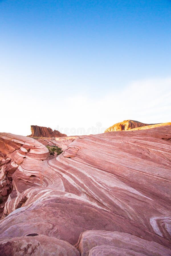 Rock Formations from Valley of Fire State Park in Nevada Stock Image ...