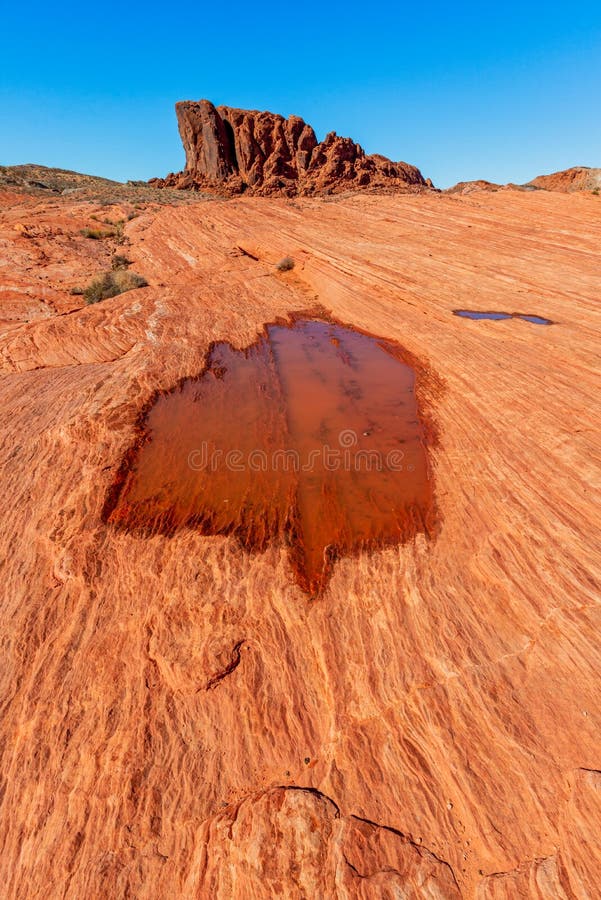 Rock Formations in Valley of Fire State Park, Nevada USA Stock Photo ...