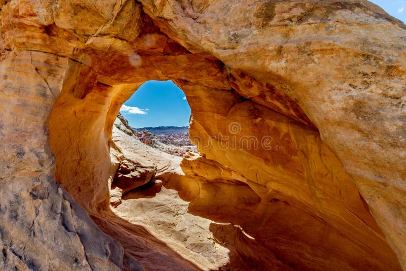 Rock Formations in Valley of Fire State Park, Nevada USA Stock Photo ...