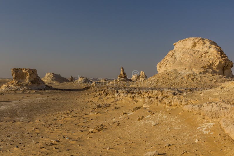 Rock Formations of the White Desert, Egy Stock Photo - Image of park ...