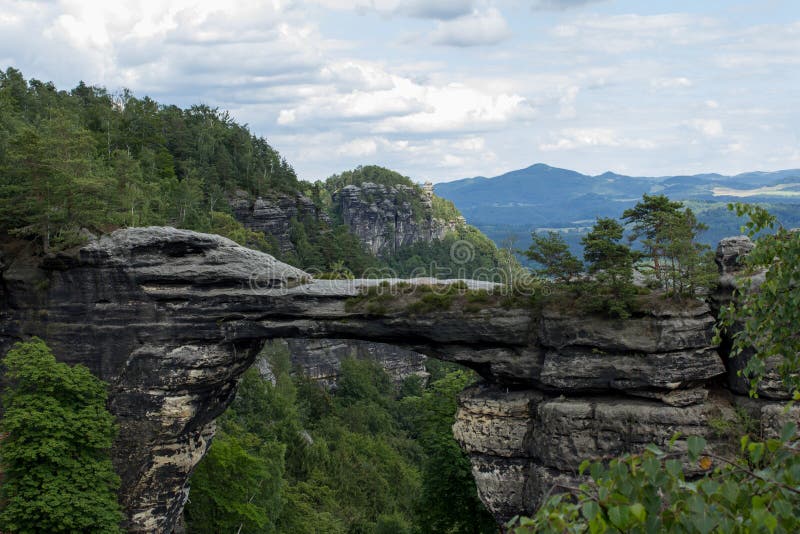 Rock gate stock image. Image of grey, view, rock, monument - 94128877