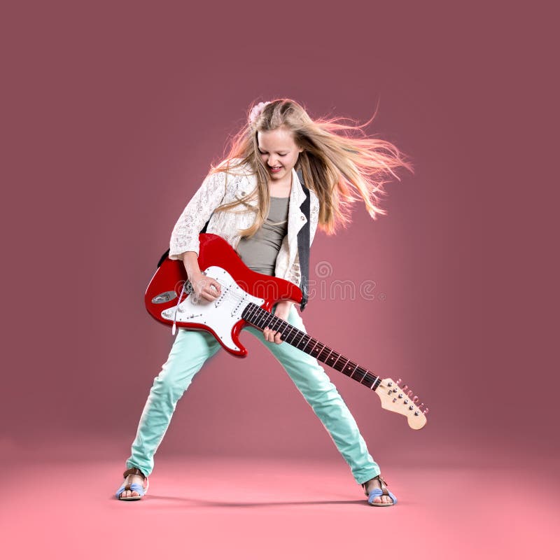 Rock girl stock photo. Image of person, rock, solo, female - 31710232