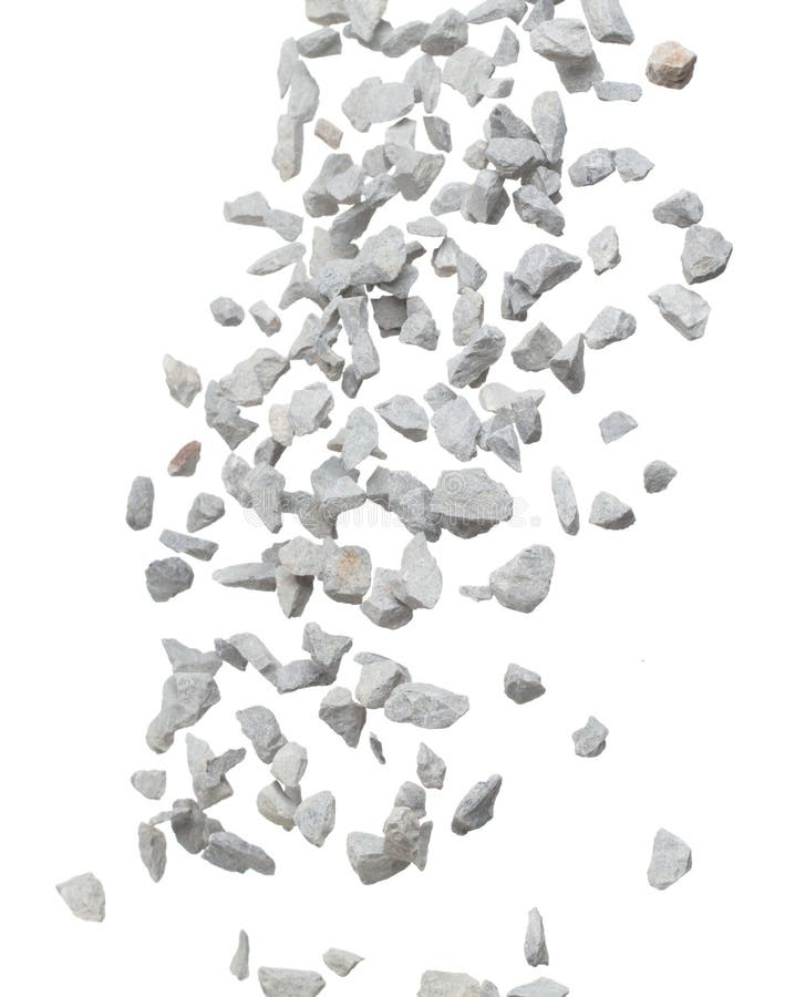 Rock Gravel Fall Down Pouring, Gray Stone Pebbles Rock Explode Abstract ...
