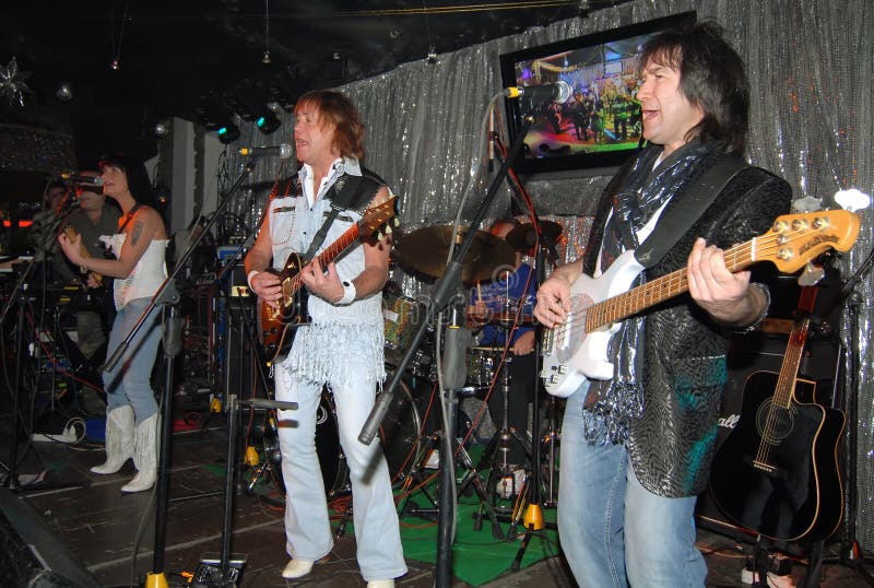 Rock group Smoki editorial stock image. Image of dance - 4208784