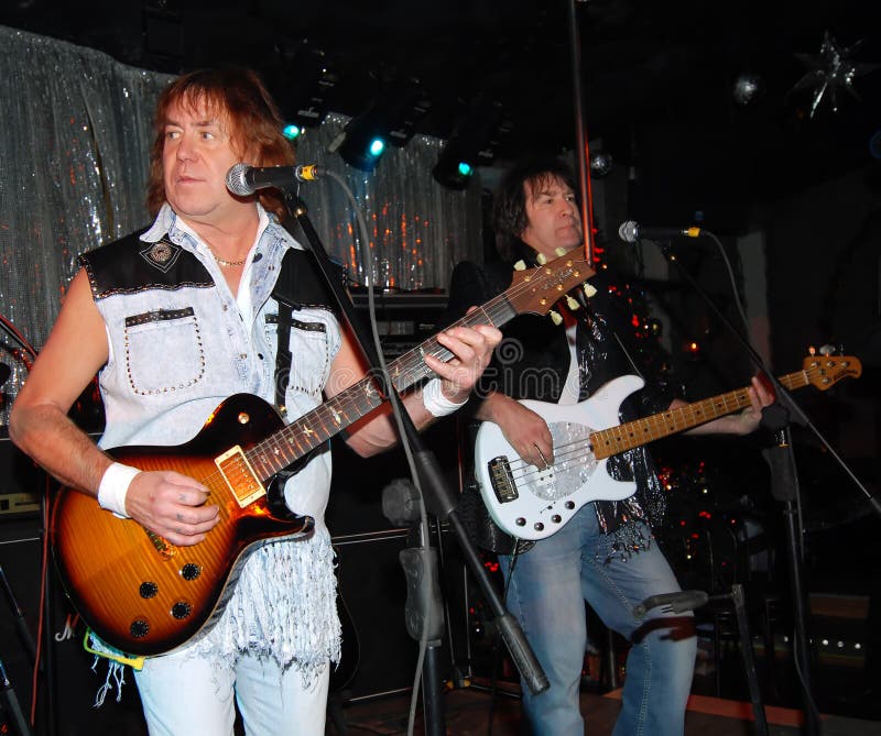 Smokie Rock Band Performs at Cluj Arena Grand Open Editorial Stock ...