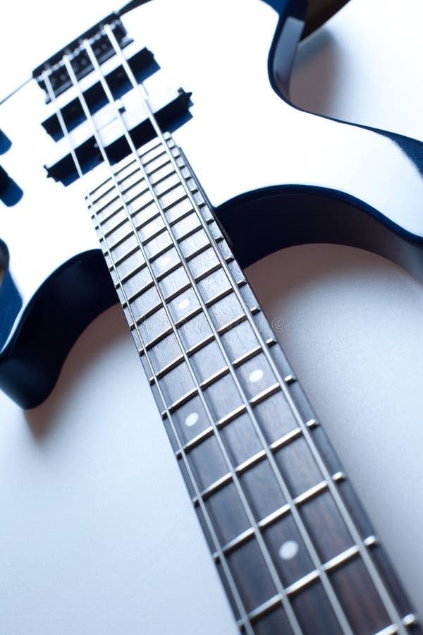 Rock guitar stock photo. Image of overwhite, guitar, blue - 13115576
