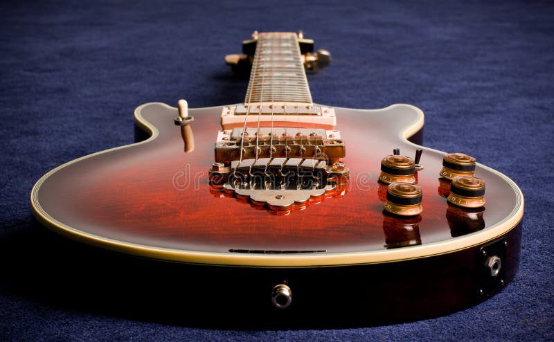 Rock guitar stock image. Image of hobbies, popular, sound - 6335165
