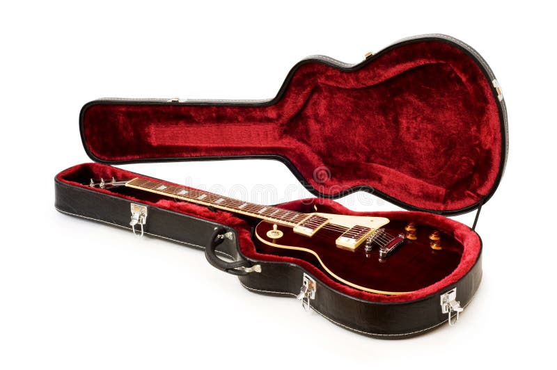 Rock guitar isolated stock image. Image of acoustic, fretboard - 6211775