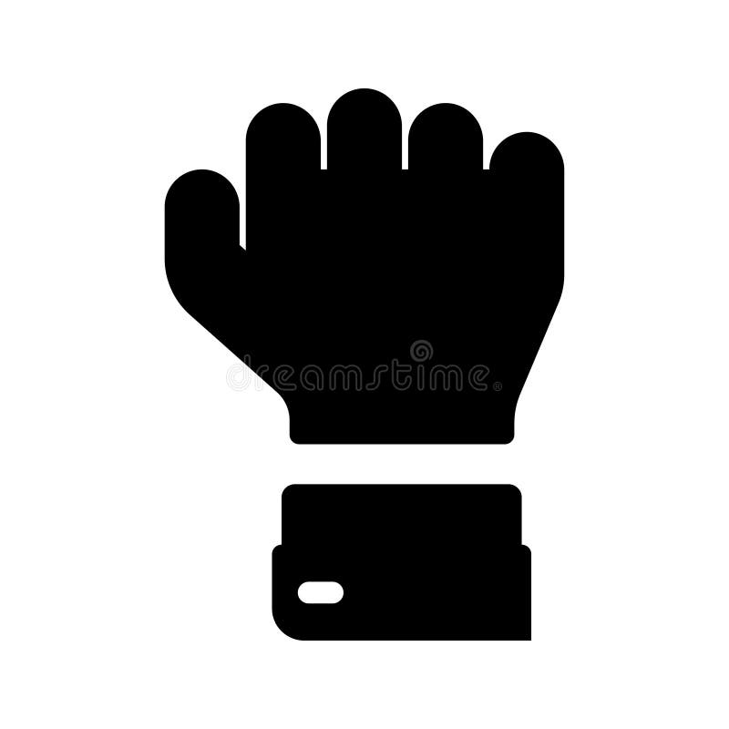 Rock Hand Icon stock vector. Illustration of metal, isolated - 201218070