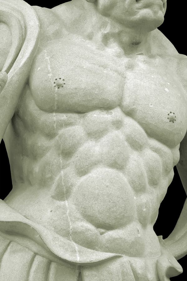 Rock Hard Abs stock photo. Image of statue, sculpted, muscles - 5217720
