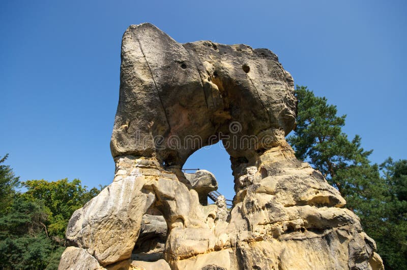 Rock with hole stock image. Image of nature, travel, hole - 21628419