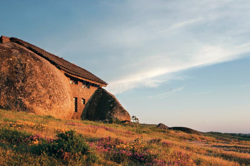 Rock House stock photo. Image of architecture, peaceful - 4629494