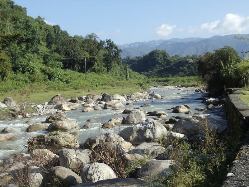 Rock inside river stock photo. Image of inside, rocks - 94105238