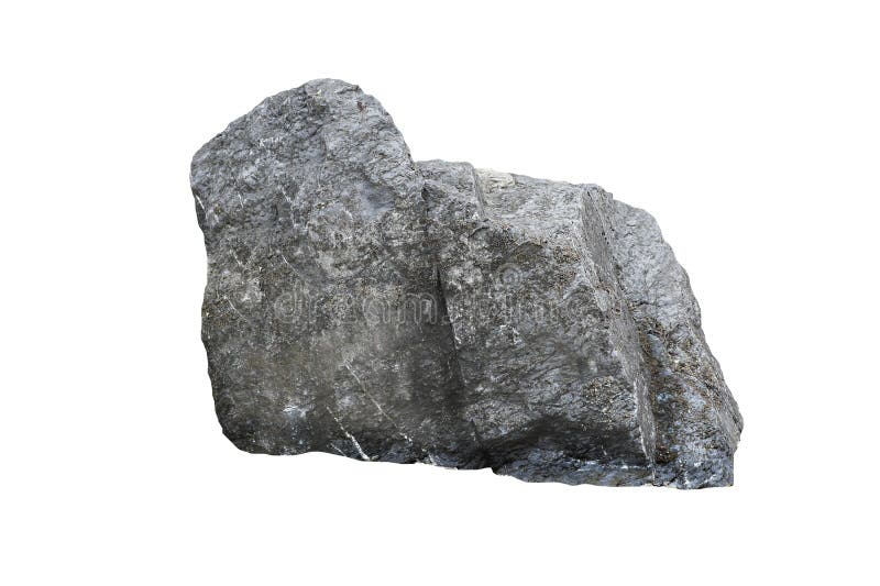 Rock Isolated on White Background.AI Generated Stock Illustration ...