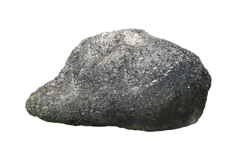 Rock Isolated on White Background.AI Generated Stock Illustration ...