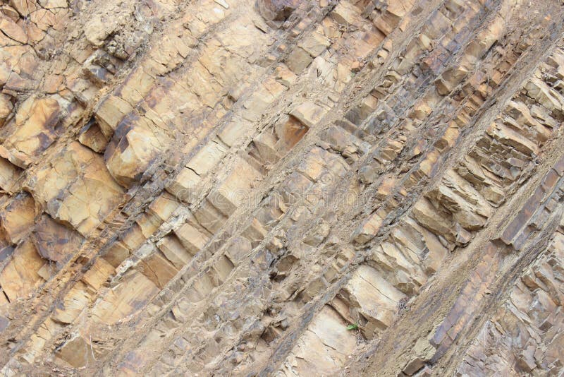 Rock layers stock image. Image of mountain, rock, coal - 27417273