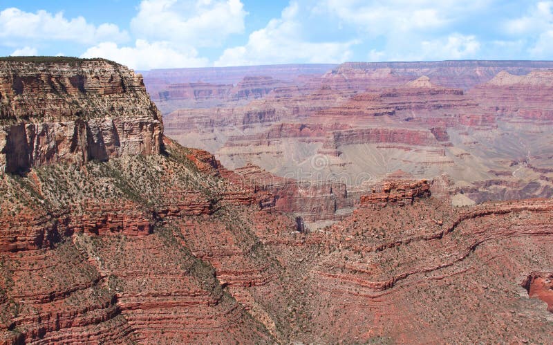 Rock Layers of Grand Canyon Stock Image - Image of canyon, geology ...