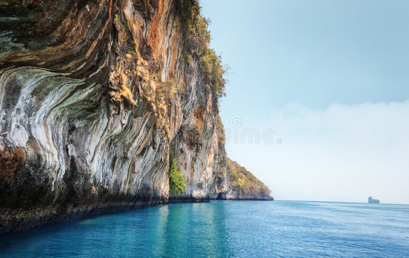 Rock stock photo. Image of huge, crag, rocky, horizon - 80149192