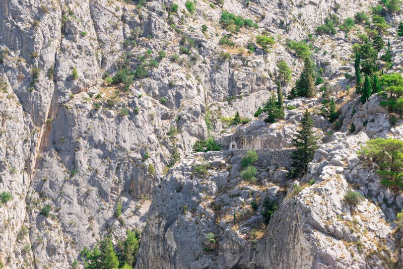 The rock stock image. Image of cliff, terrain, ravine - 238051925