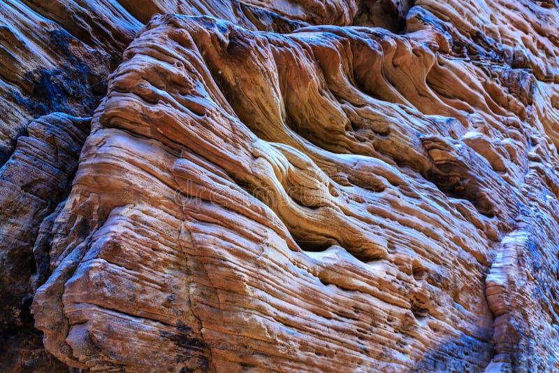 A Rock with a Lot of Cracks and Holes Stock Photo - Image of canyon ...