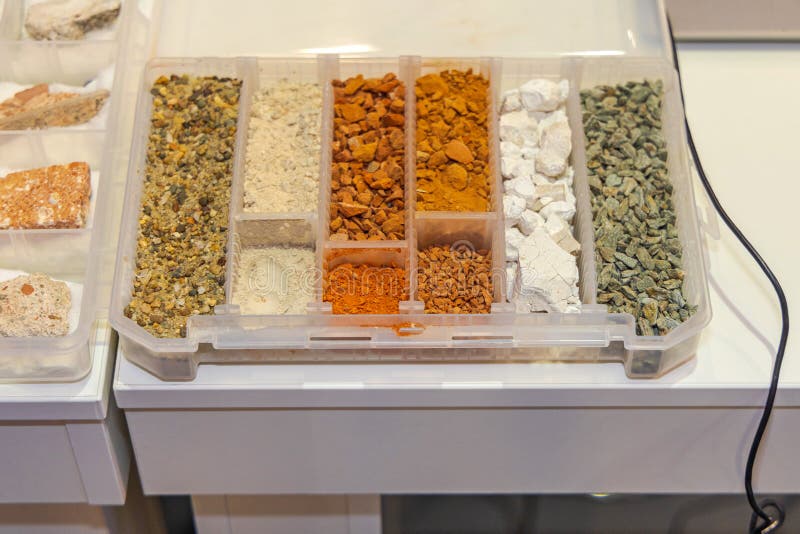 Rock Material Samples stock image. Image of samples - 284390701