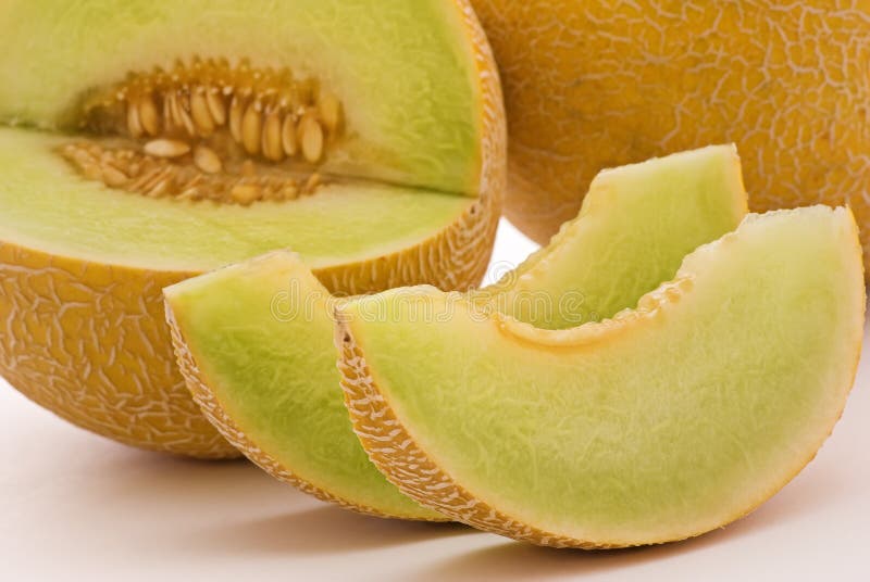 Rock Melon fruit. stock photo. Image of isolated, cantaloupe - 31516698