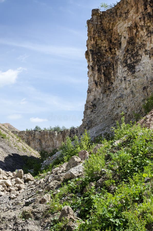 Quarry stock image. Image of heap, excavate, resource - 102957255