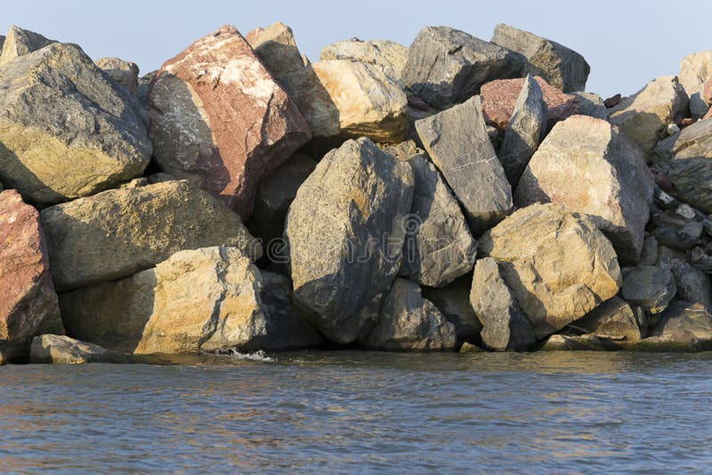 Rock mole stock image. Image of sulina, structure, mole - 87857047