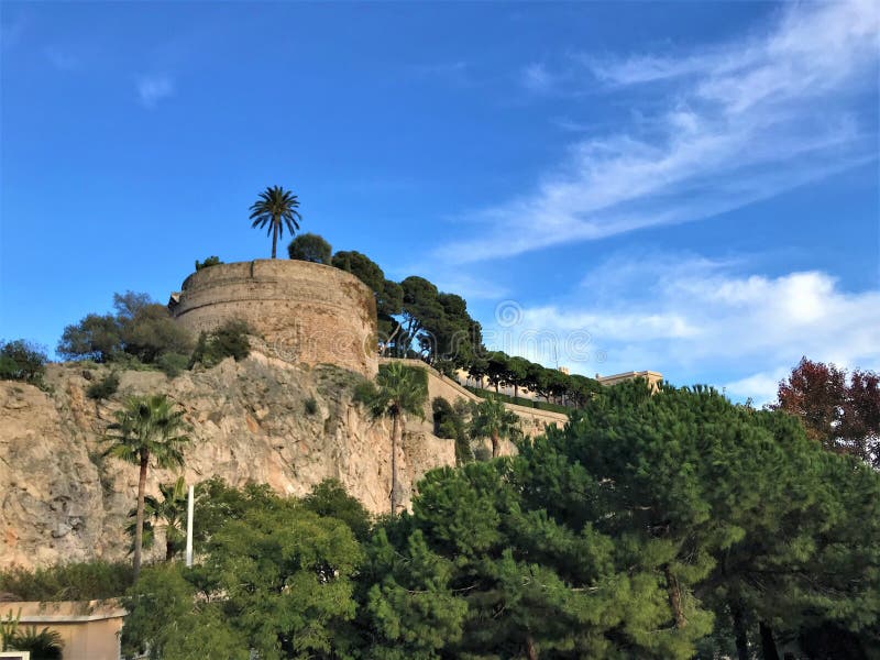 Rock of Monaco, Rocher De Monaco Editorial Photo - Image of antibes ...