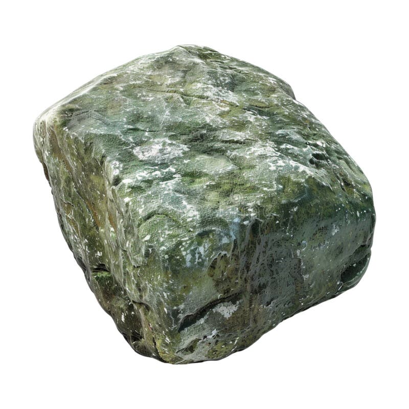 Rock with Moss on Transparent Background - Ai Generated Stock ...