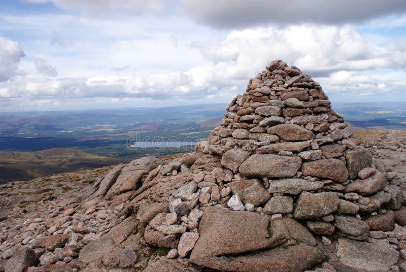 Rock Mound stock image. Image of white, pile, rocks, mountain - 13660017