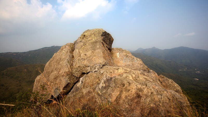 Rock on Mountain stock image. Image of landscape, weather - 11540533