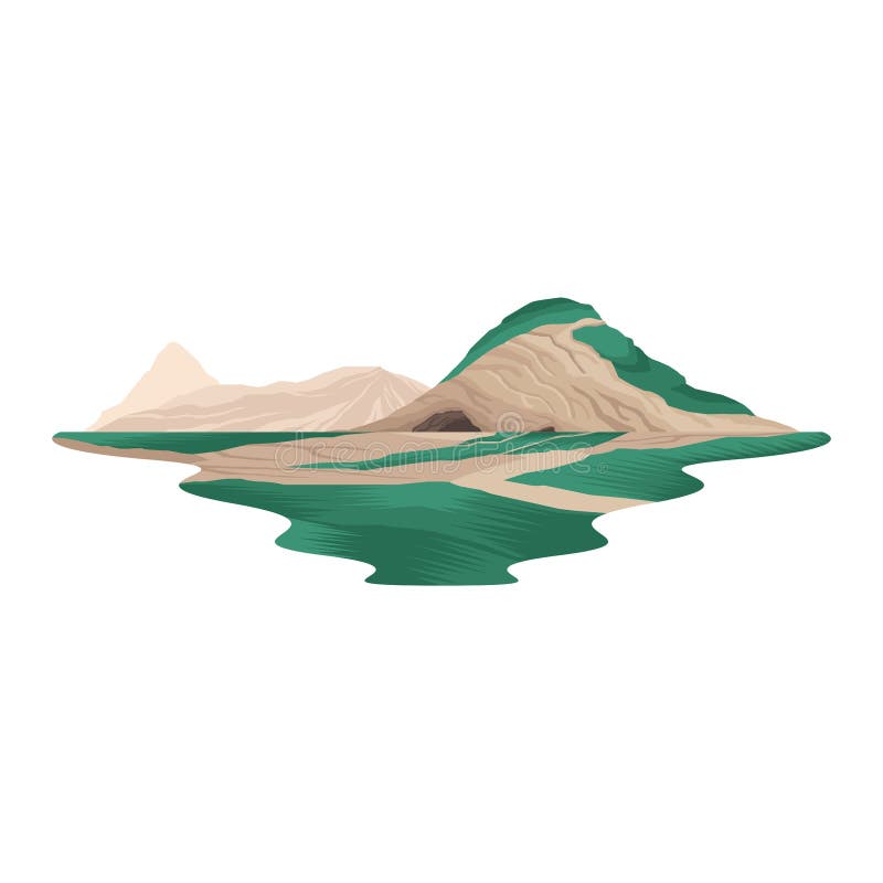 Limestone Rock Landscape Stock Illustrations – 892 Limestone Rock ...