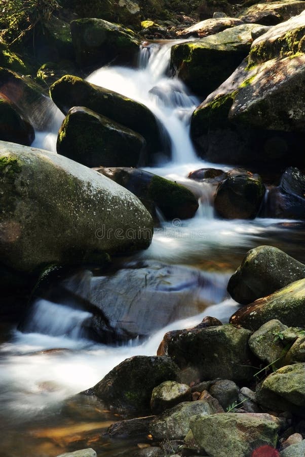 Rock and mountain stream stock image. Image of rocks - 16808579